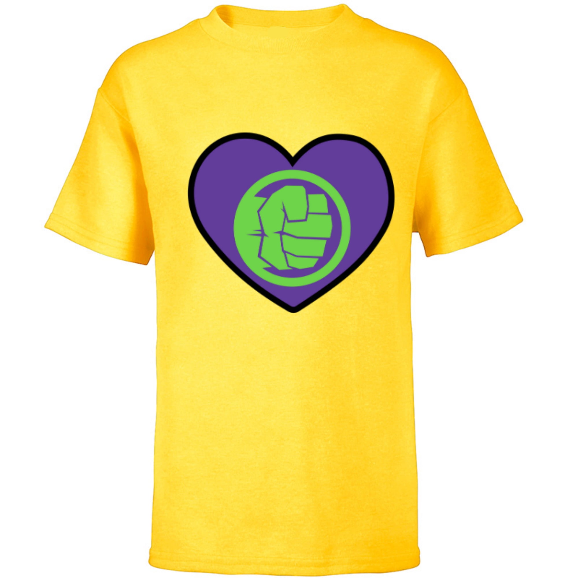 Marvel Hulk Avengers Heart Love Romantic Valentine’s Day - Short Sleeve ...