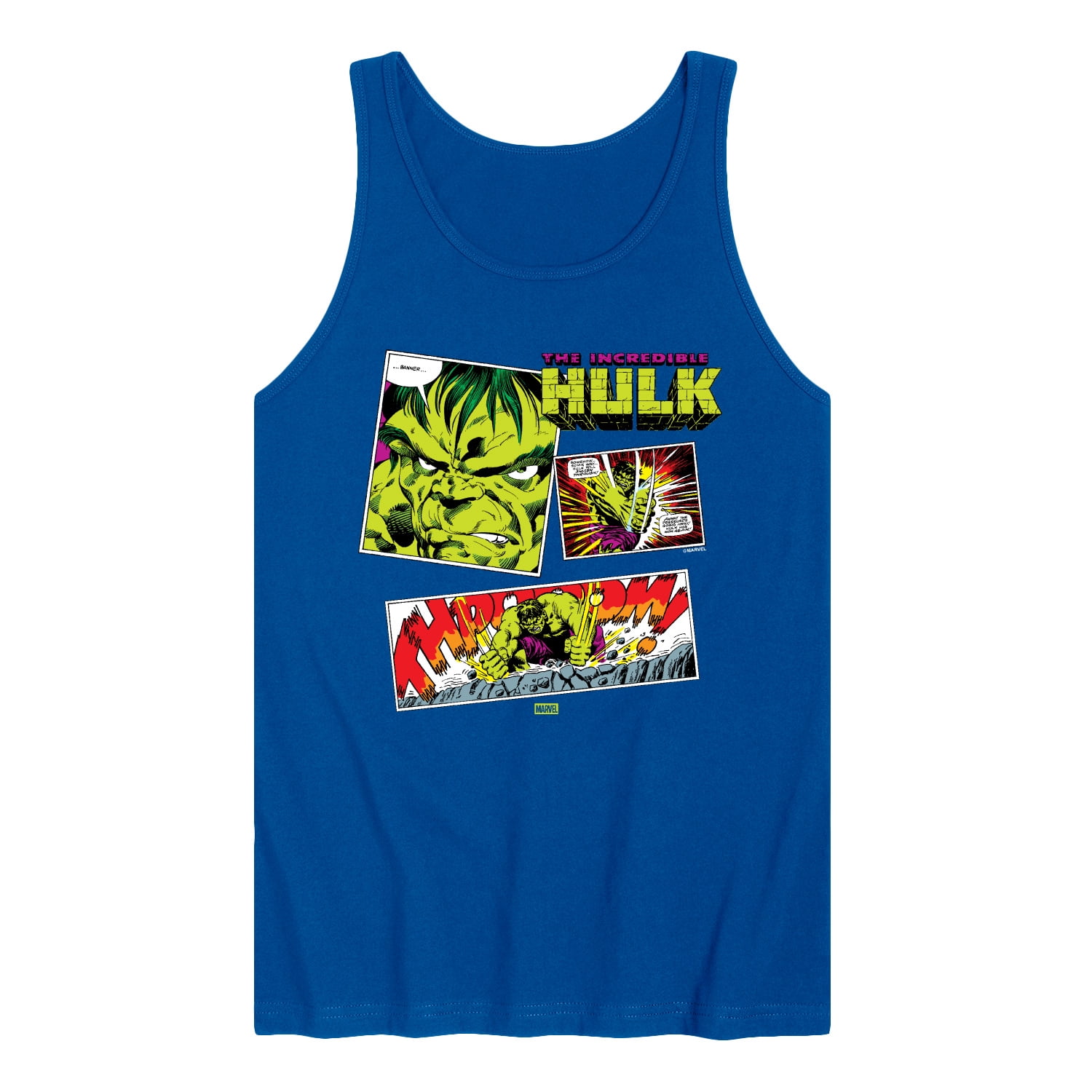 Marvel - Hulk Boxes - Men's Sleeveless Graphic Tank - Walmart.com