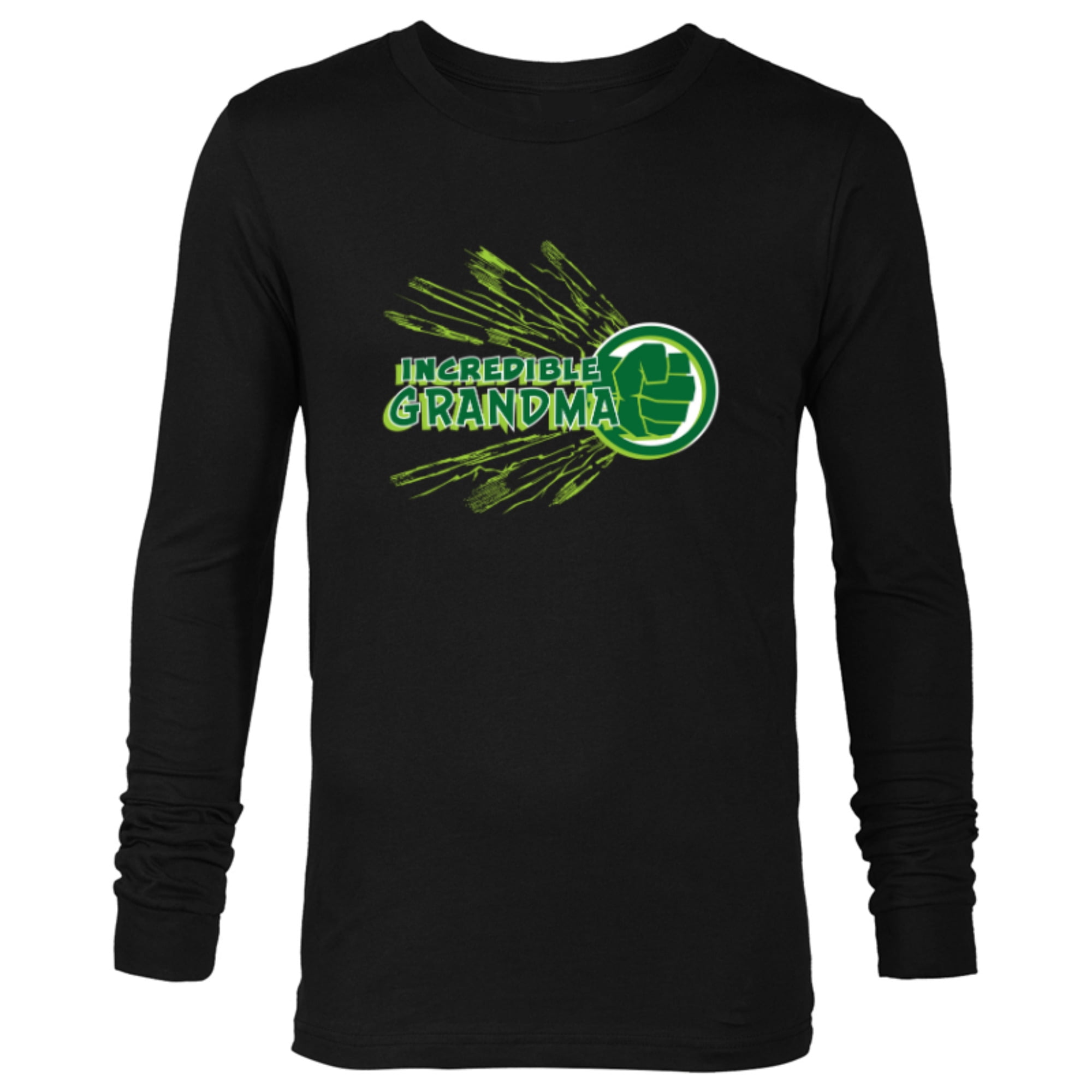 Marvel Hulk Incredible Grandma Family Trip Vacation - Long Sleeve T ...