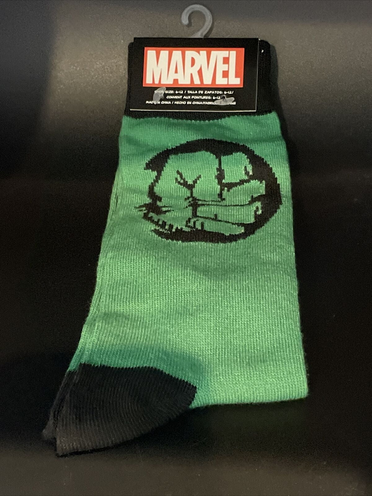 Marvel Hulk Mens Socks Size 6-12 - Walmart.com