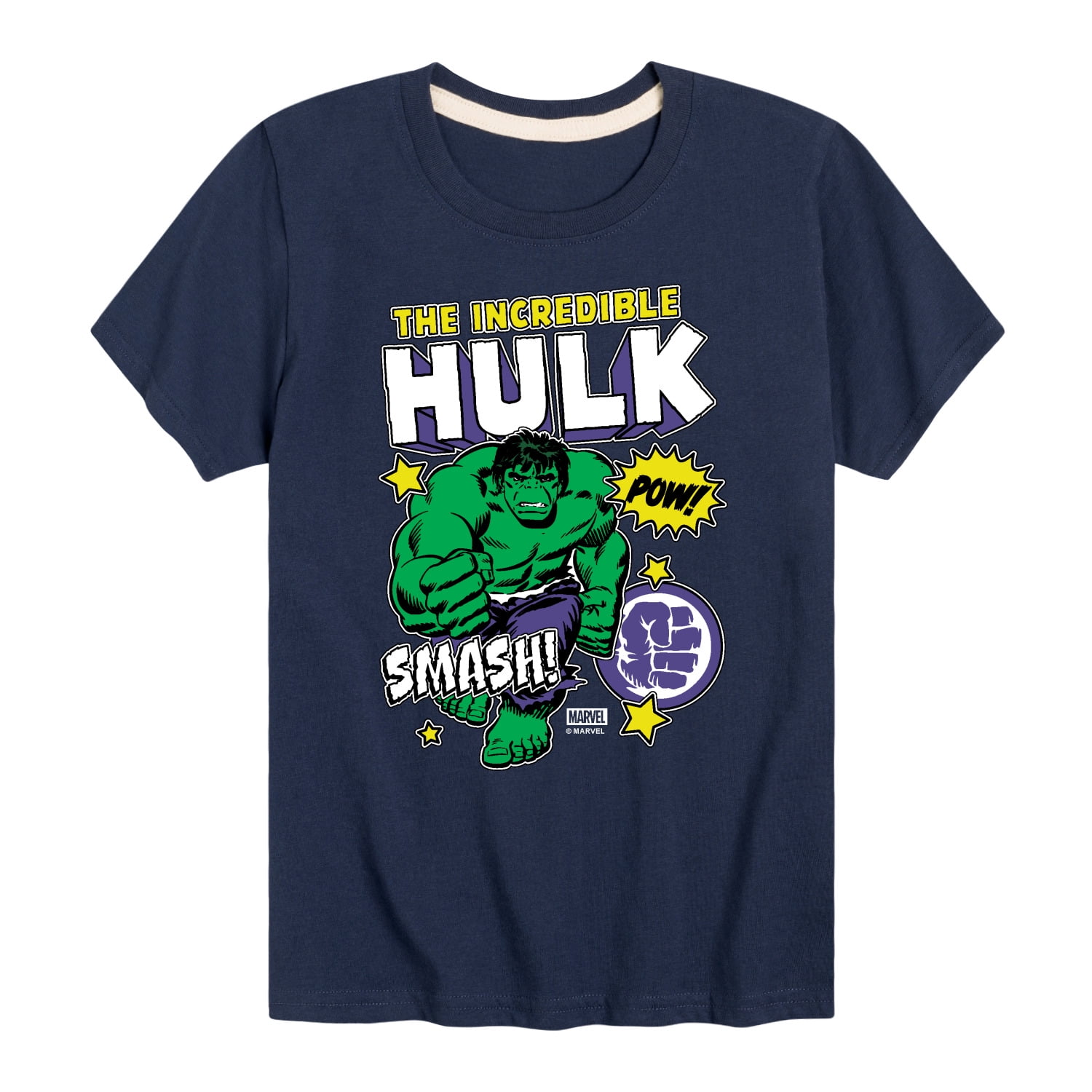 Marvel Hulk - Sticker Collage - Toddler And Youth Short Sleeve Graphic ...