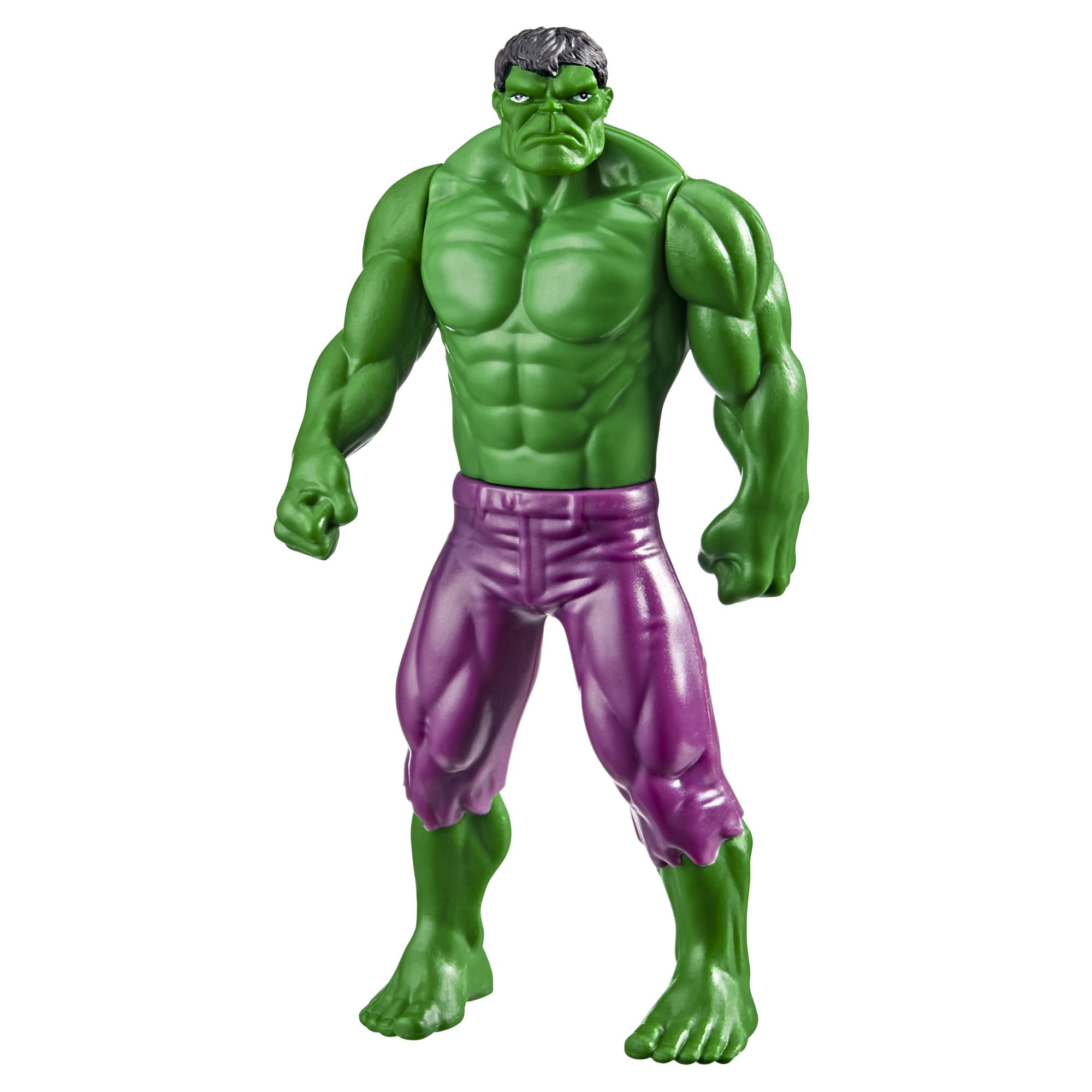 Marvel Large 6-Inch Hulk Action Figure - Avengers Super Hero Squad ...