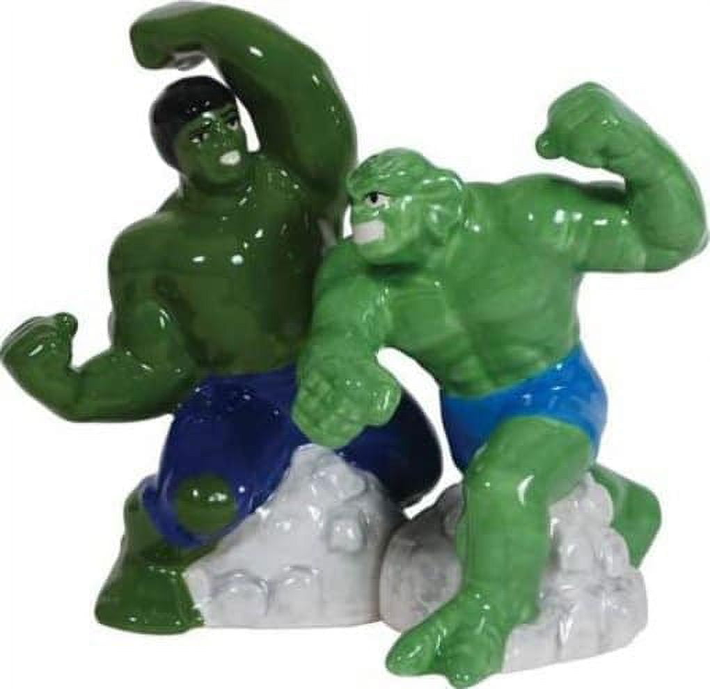 Marvel Hulk vs Abomination Salt and Pepper Shakers Westland #22974 ...