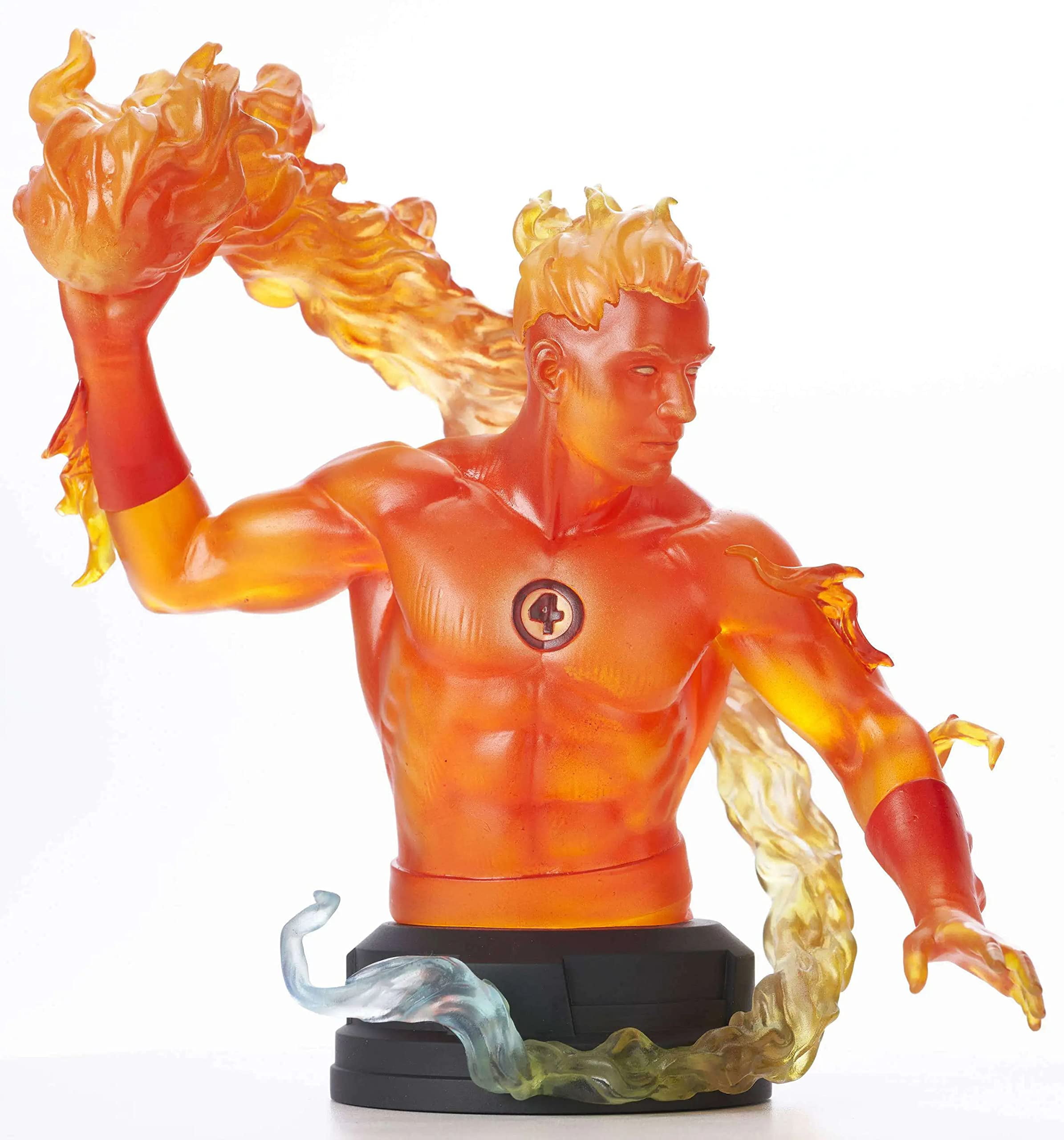 Marvel Animated Human Torch Bust - Walmart.com