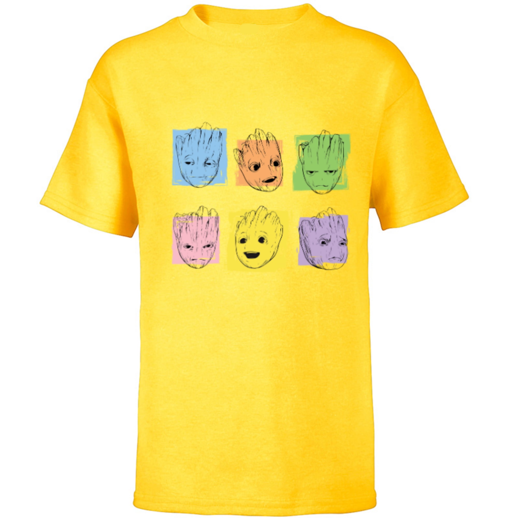 Marvel I Am Groot Guardians of the Galaxy Groot Color Moods - Short ...