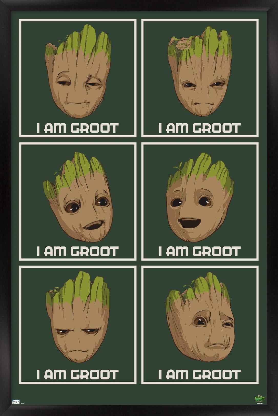Marvel I Am Groot: Season 2 - I Am Groot Wall Poster, 14.725" x 22.375 ...