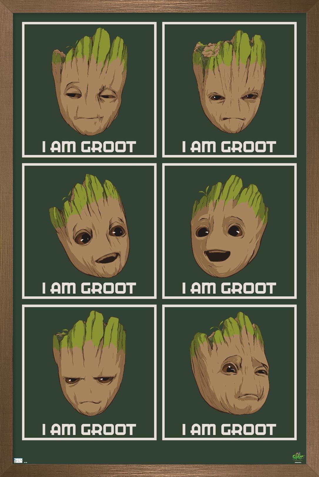 Marvel I Am Groot: Season 2 - I Am Groot Wall Poster, 14.725" x 22.375 ...