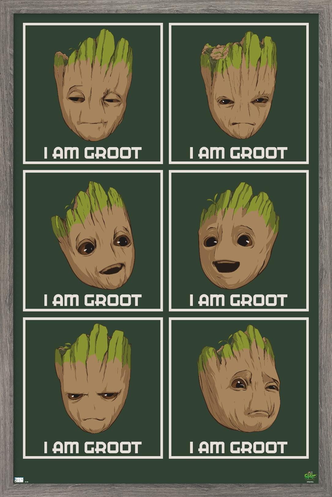 Marvel I Am Groot: Season 2 - I Am Groot Wall Poster, 22.375" x 34 ...