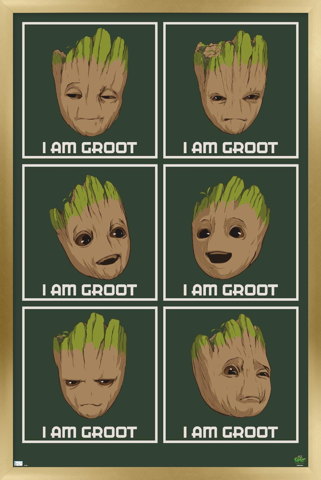 Marvel I Am Groot: Season 2 - I Am Groot Wall Poster, 22.375" x 34 ...