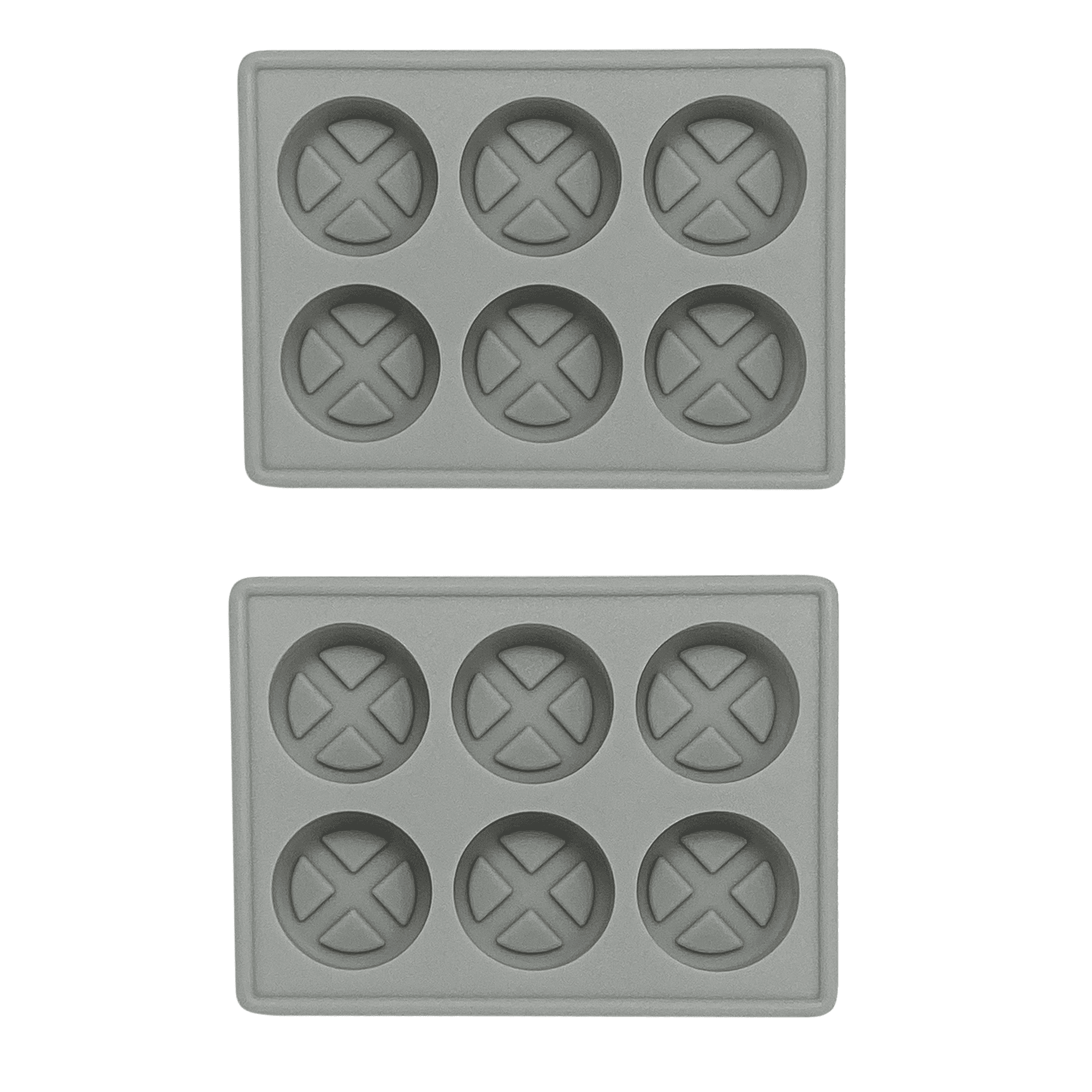Marvel Ice Tray Silicone Molds - X Men Emblem 2 Pk - Walmart.com