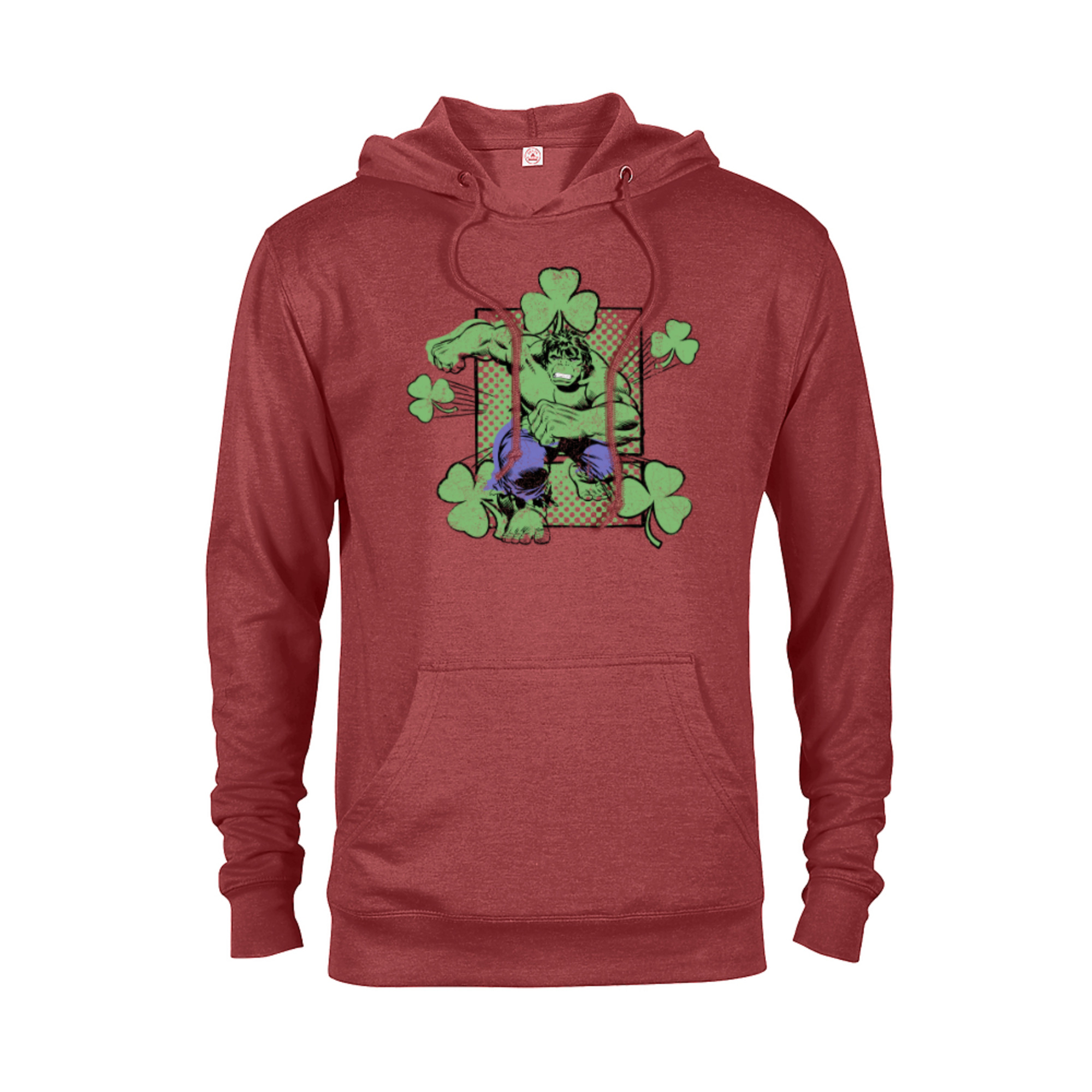 Marvel Incredible Hulk St. Patrick's Day Shamrock - Pullover Hoodie for ...