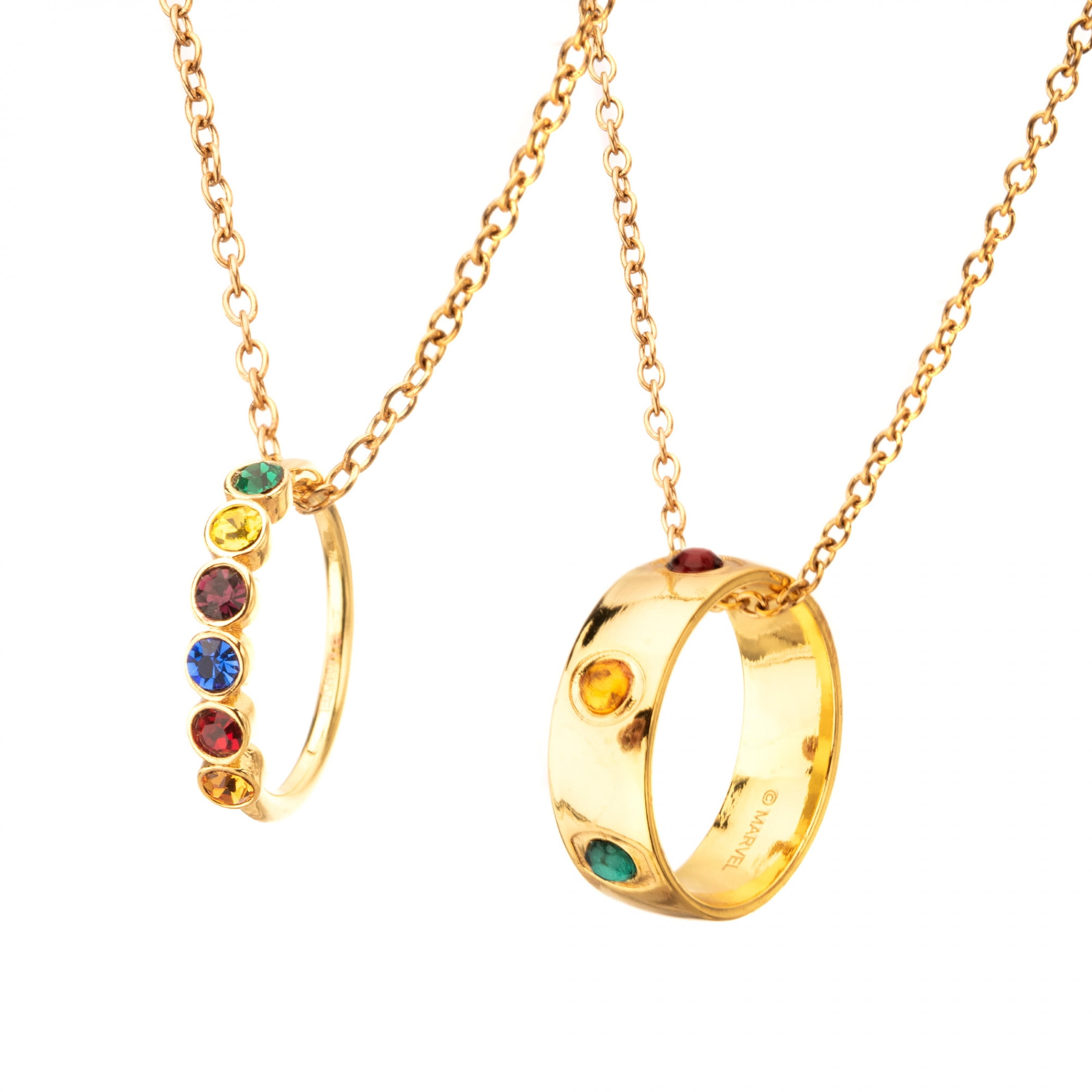 Marvel Infinity Stones Pendant Necklace - Walmart.com