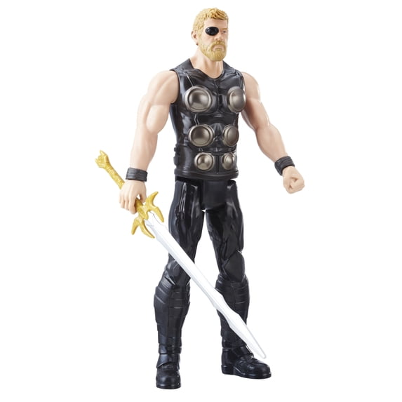 Marvel Infinity War Titan Hero Series Thor with Titan Hero Power FX ...