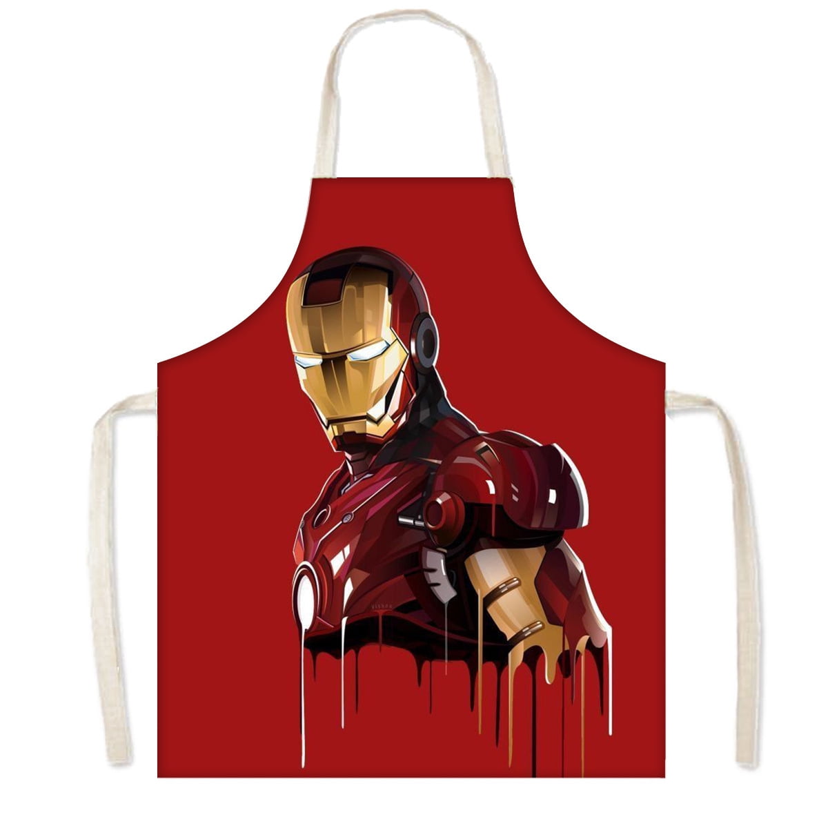 Marvel Iron Man 4 compound peripheral apron kitchen anti-fouling smock ...