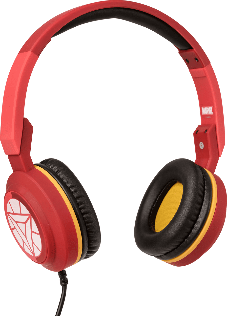 Marvel Iron Man Foldable Headphones - Walmart.com