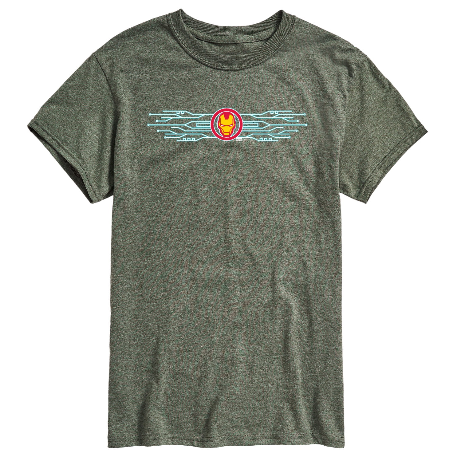 Marvel - Iron Man Horizontal - Men's Short Sleeve Tee - Walmart.com