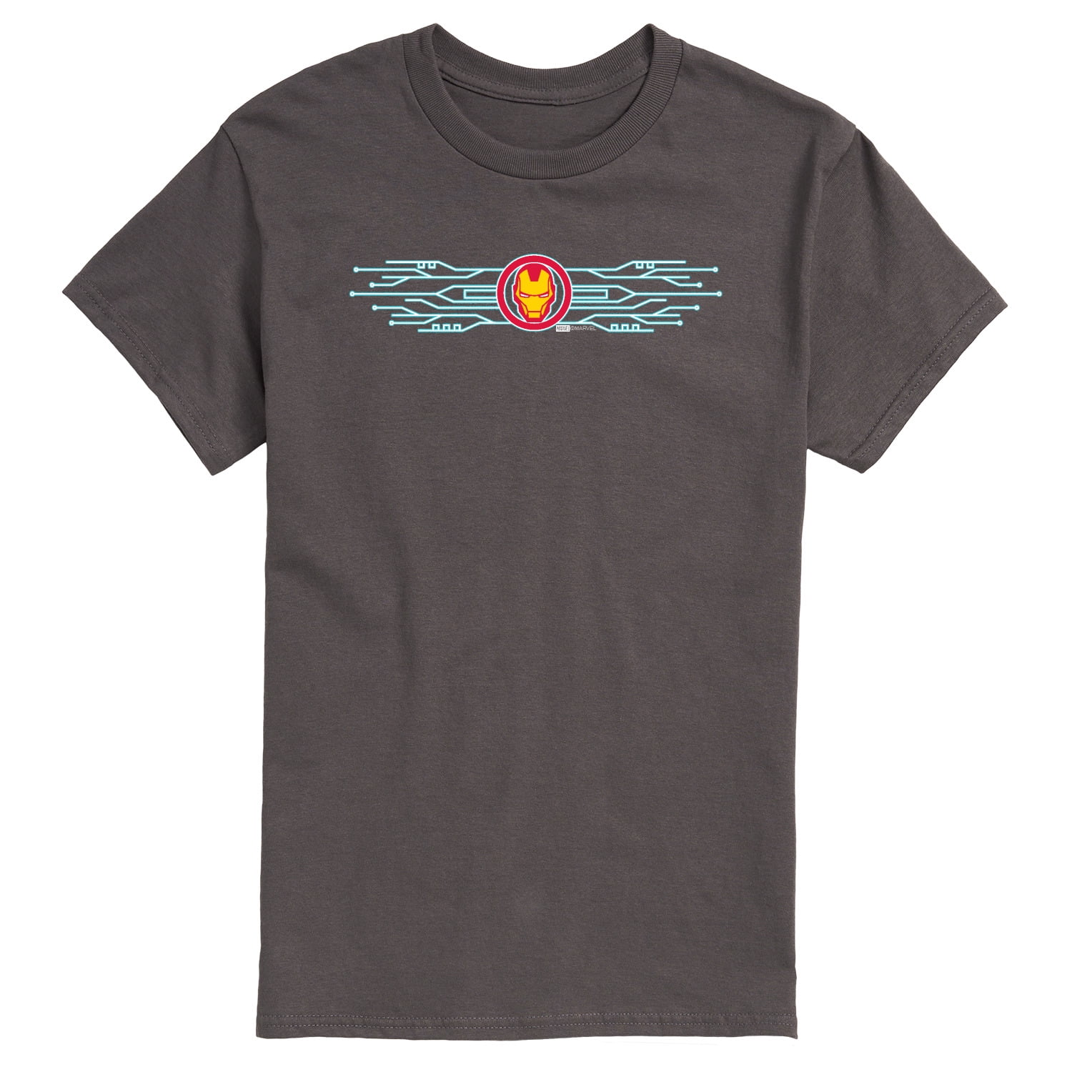 Marvel - Iron Man Horizontal - Men's Short Sleeve Tee - Walmart.com