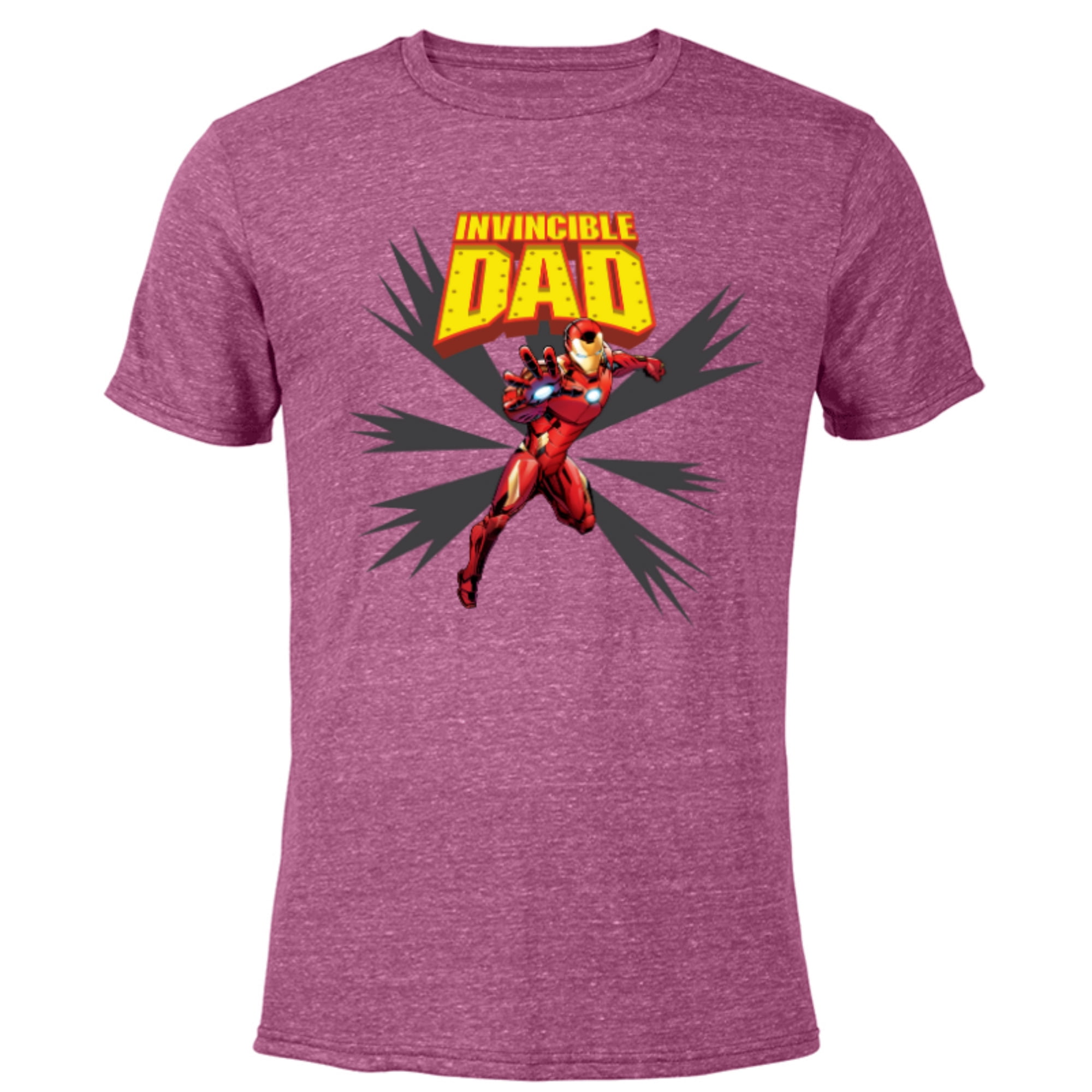 Marvel Iron Man Invincible Dad Birthday Father’s Day - Short Sleeve ...