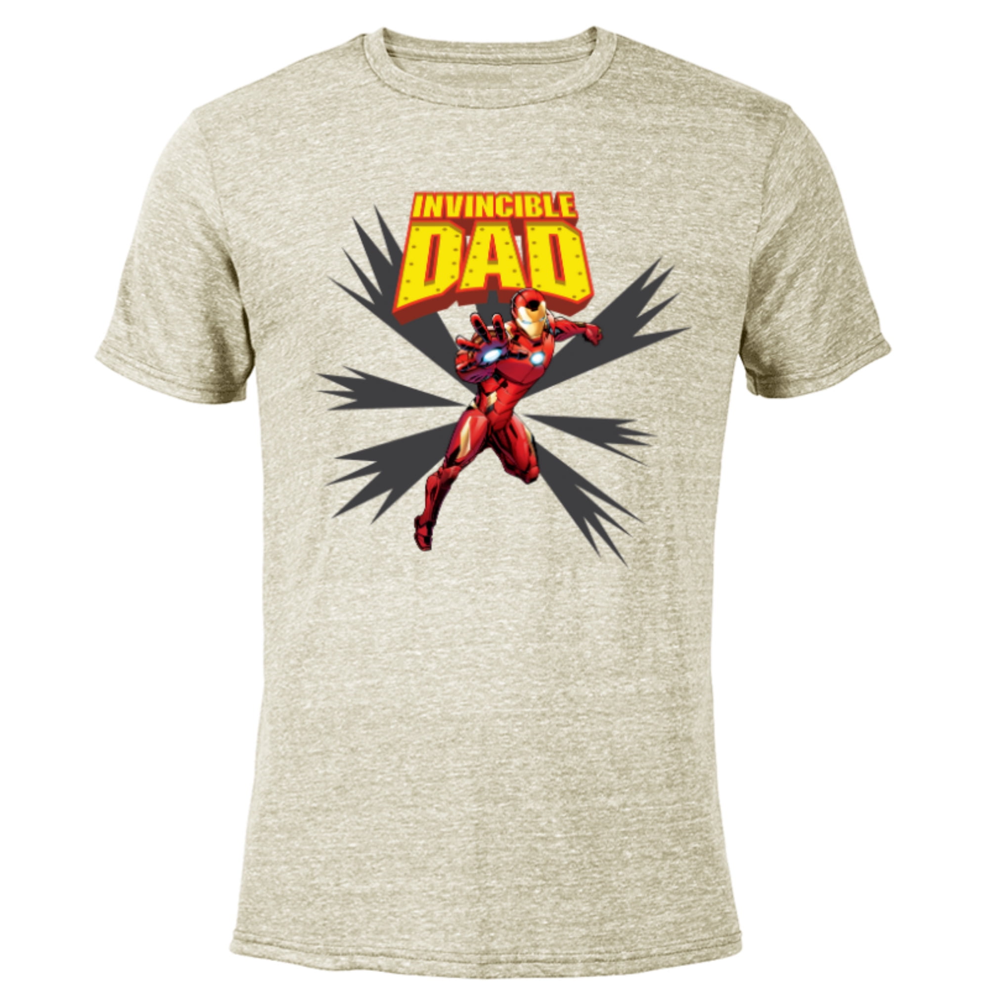 Marvel Iron Man Invincible Dad Birthday Father’s Day - Short Sleeve ...