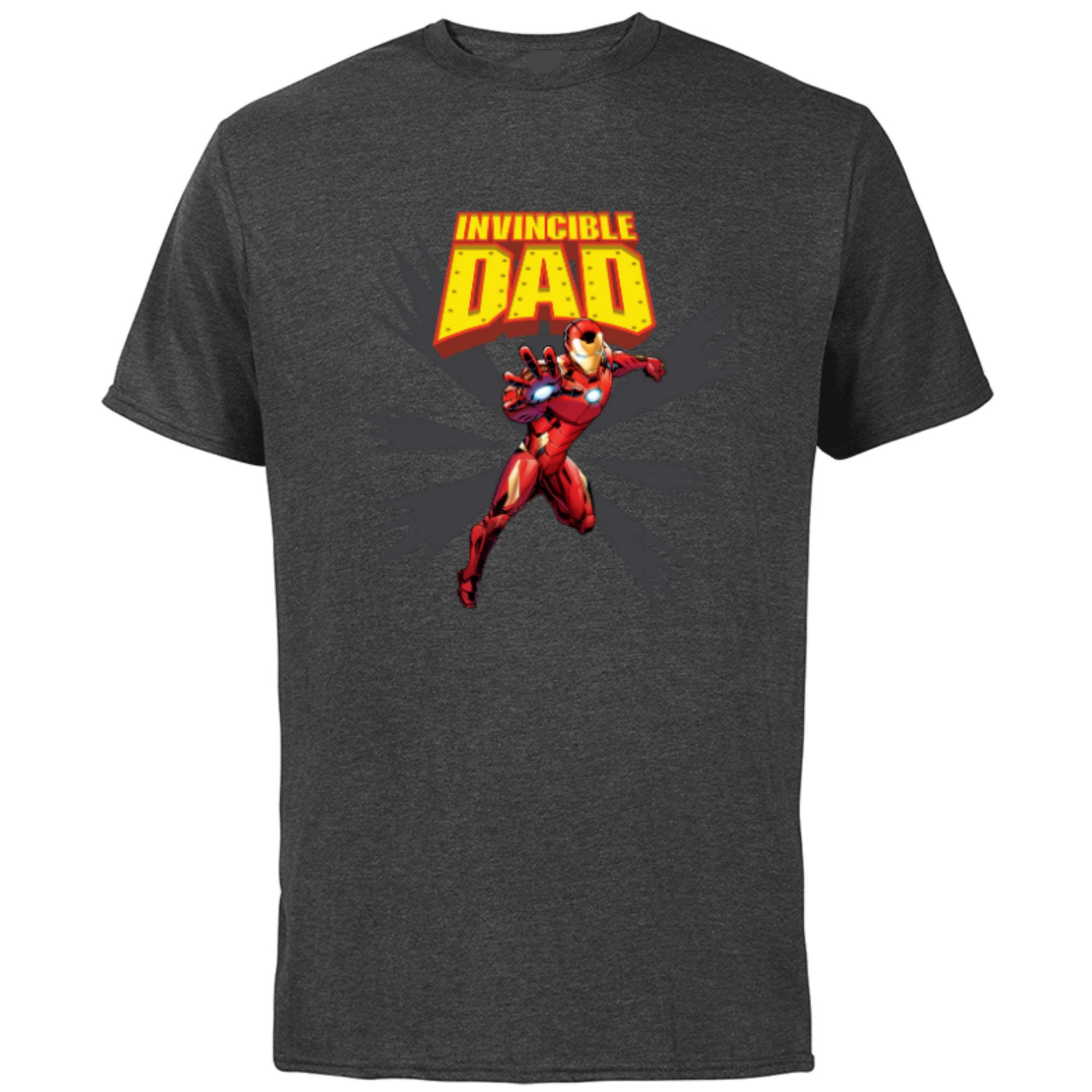 Marvel Iron Man Invincible Dad Birthday Father’s Day - Short Sleeve ...