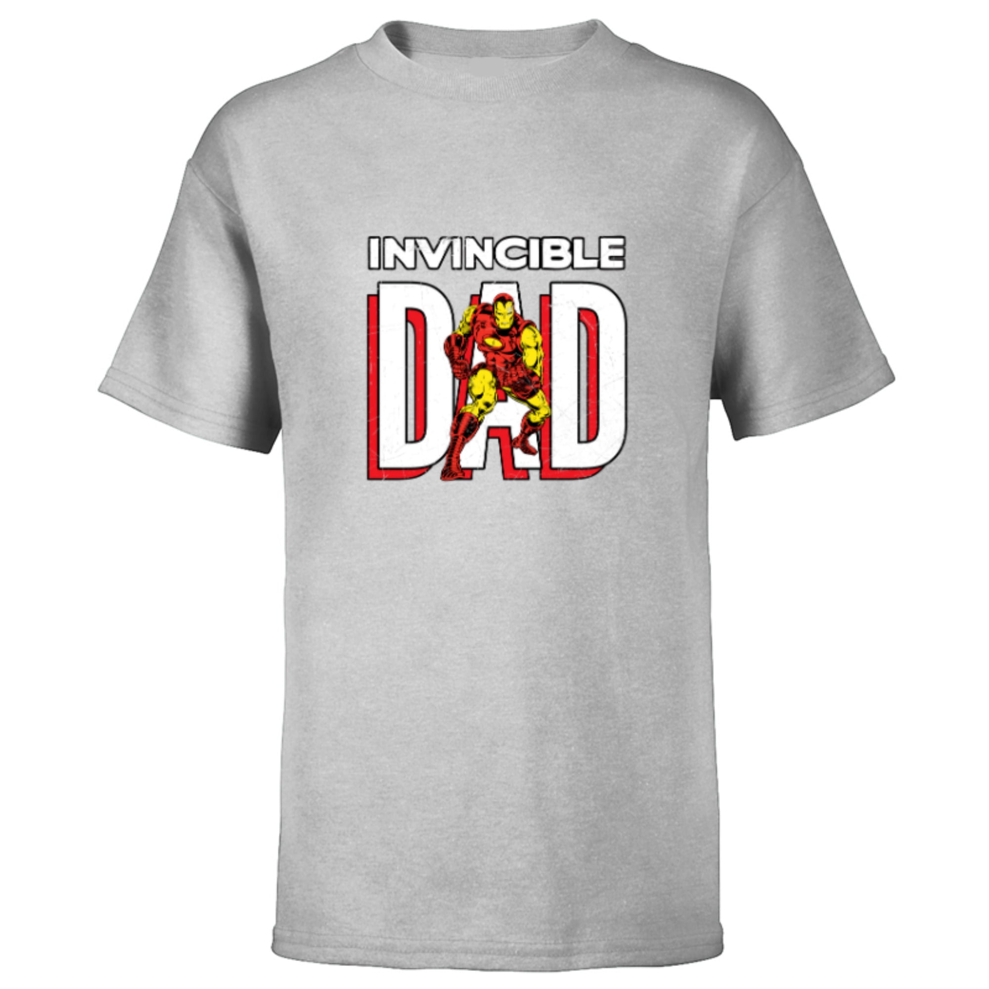 Marvel Iron Man Invincible Dad Comic Book Father's Day - Short Sleeve T ...