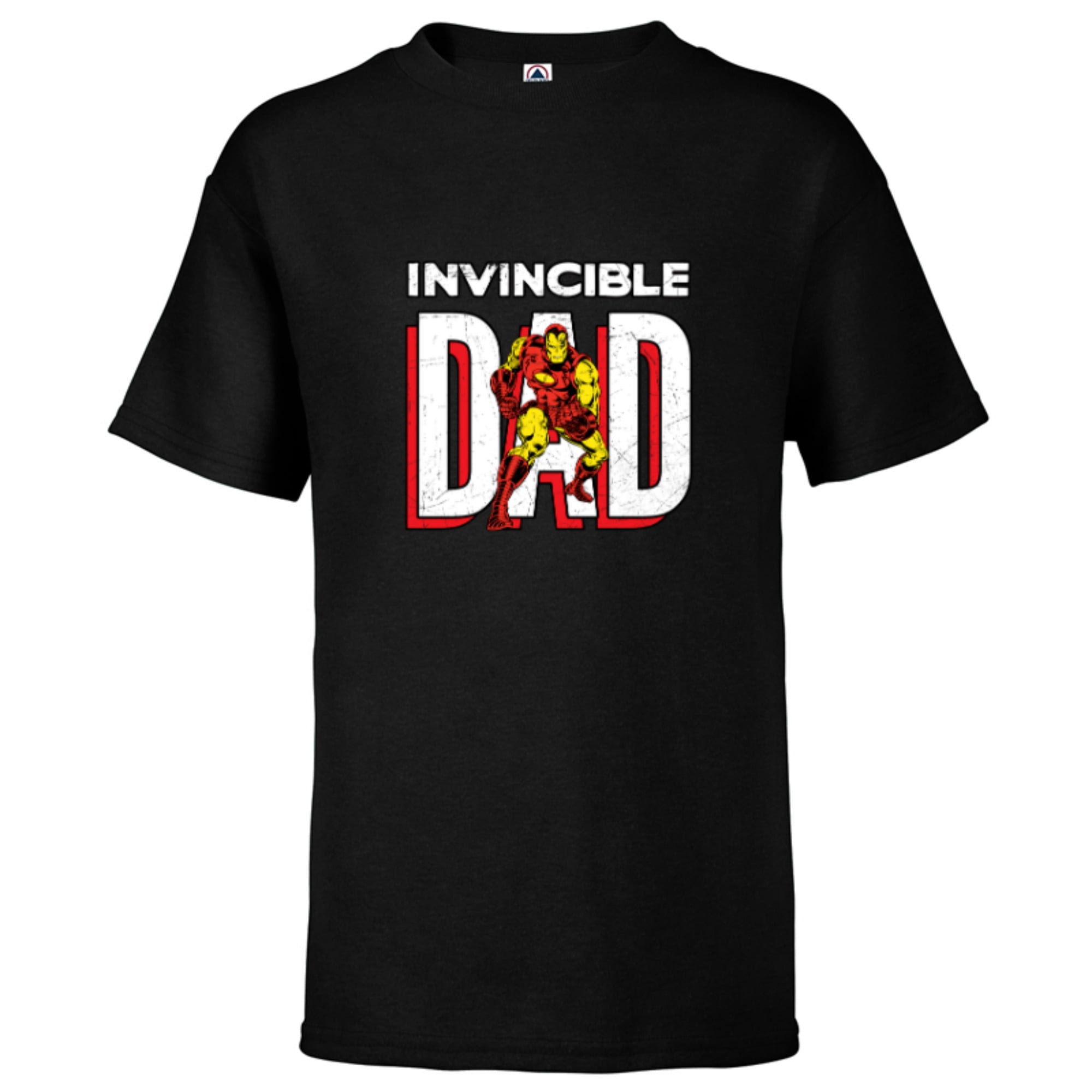 Marvel Iron Man Invincible Dad Comic Book Father's Day - Short Sleeve T ...