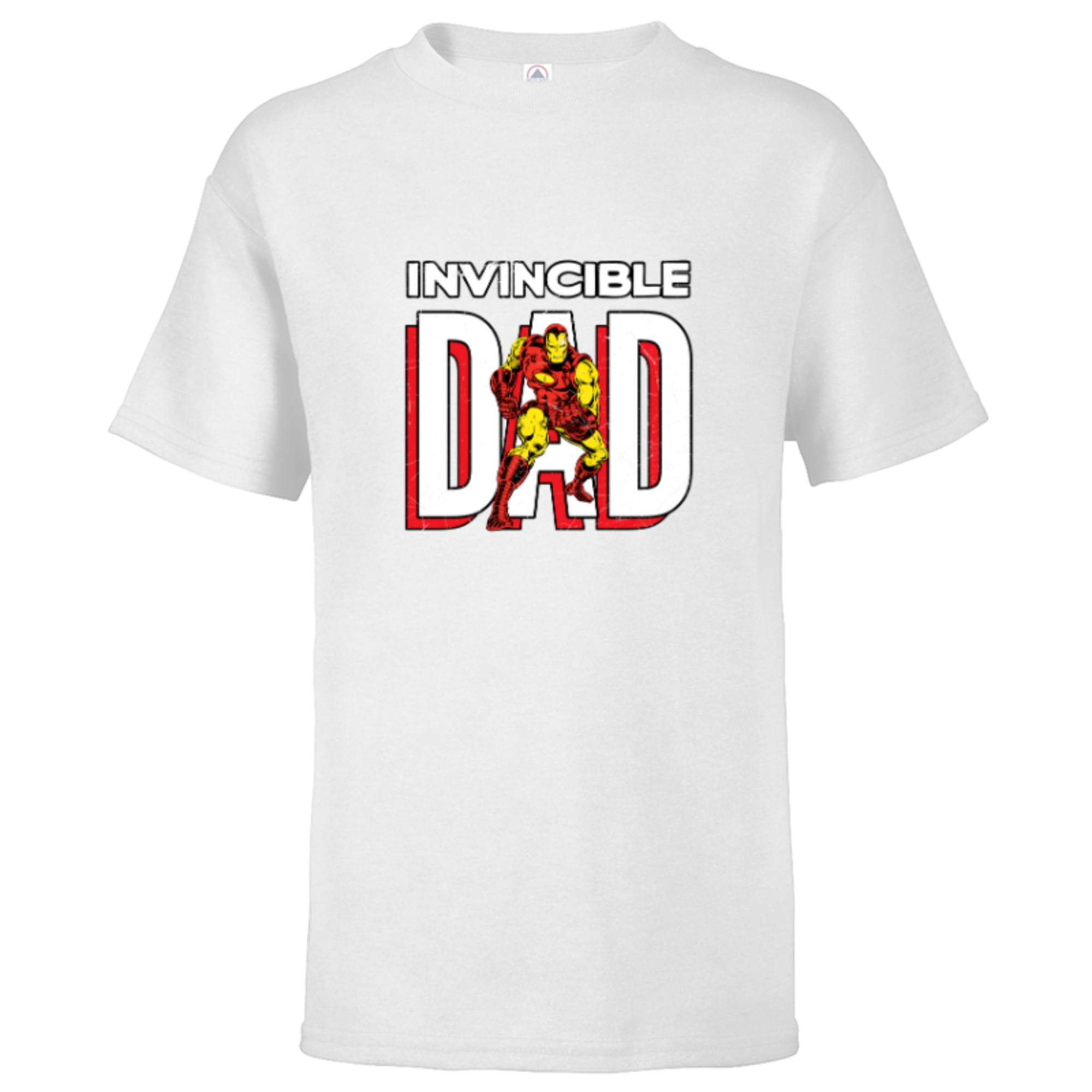 Marvel Iron Man Invincible Dad Comic Book Father's Day - Short Sleeve T ...