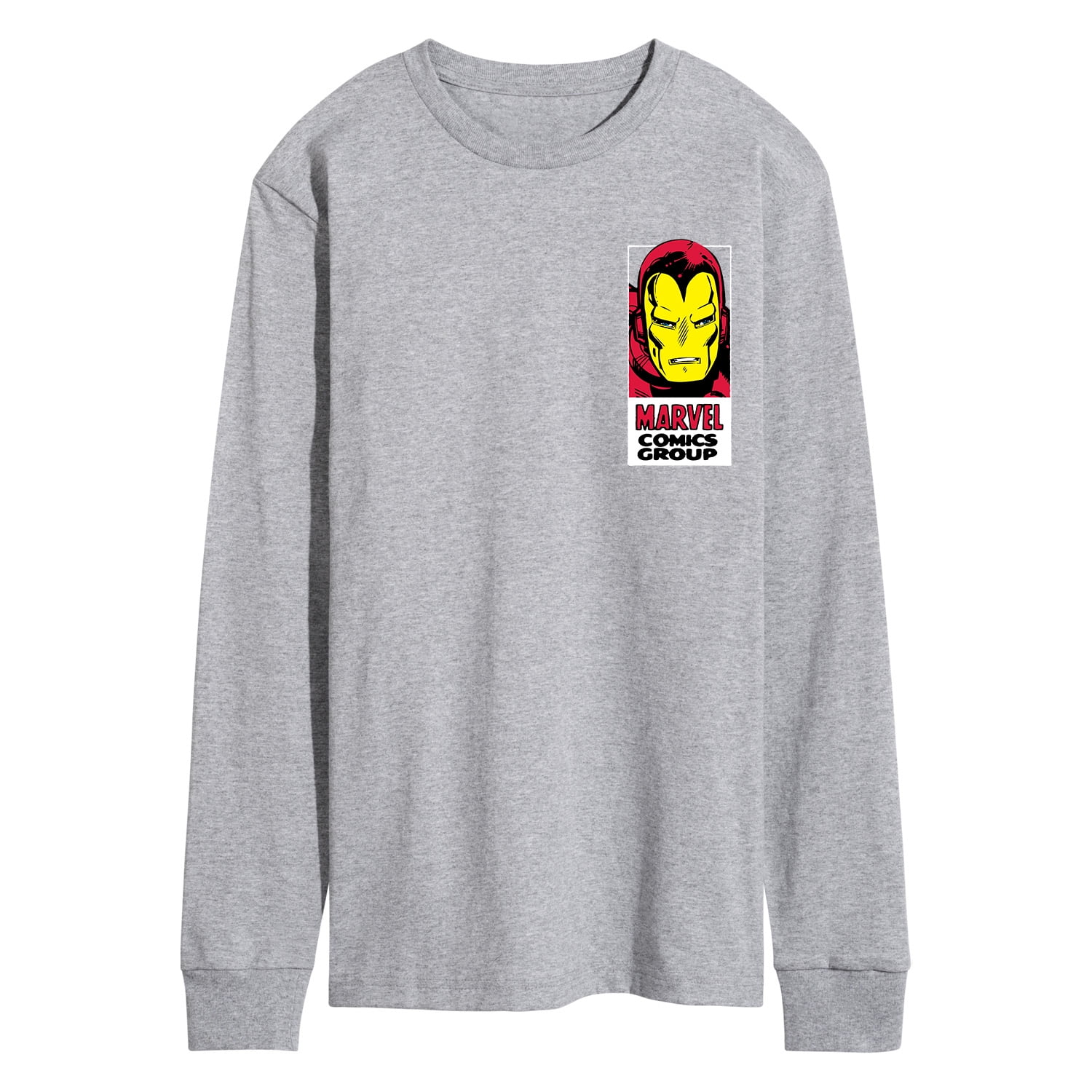 Marvel Iron Man - Invincible Oversized - Men's Long Sleeve Graphic T ...