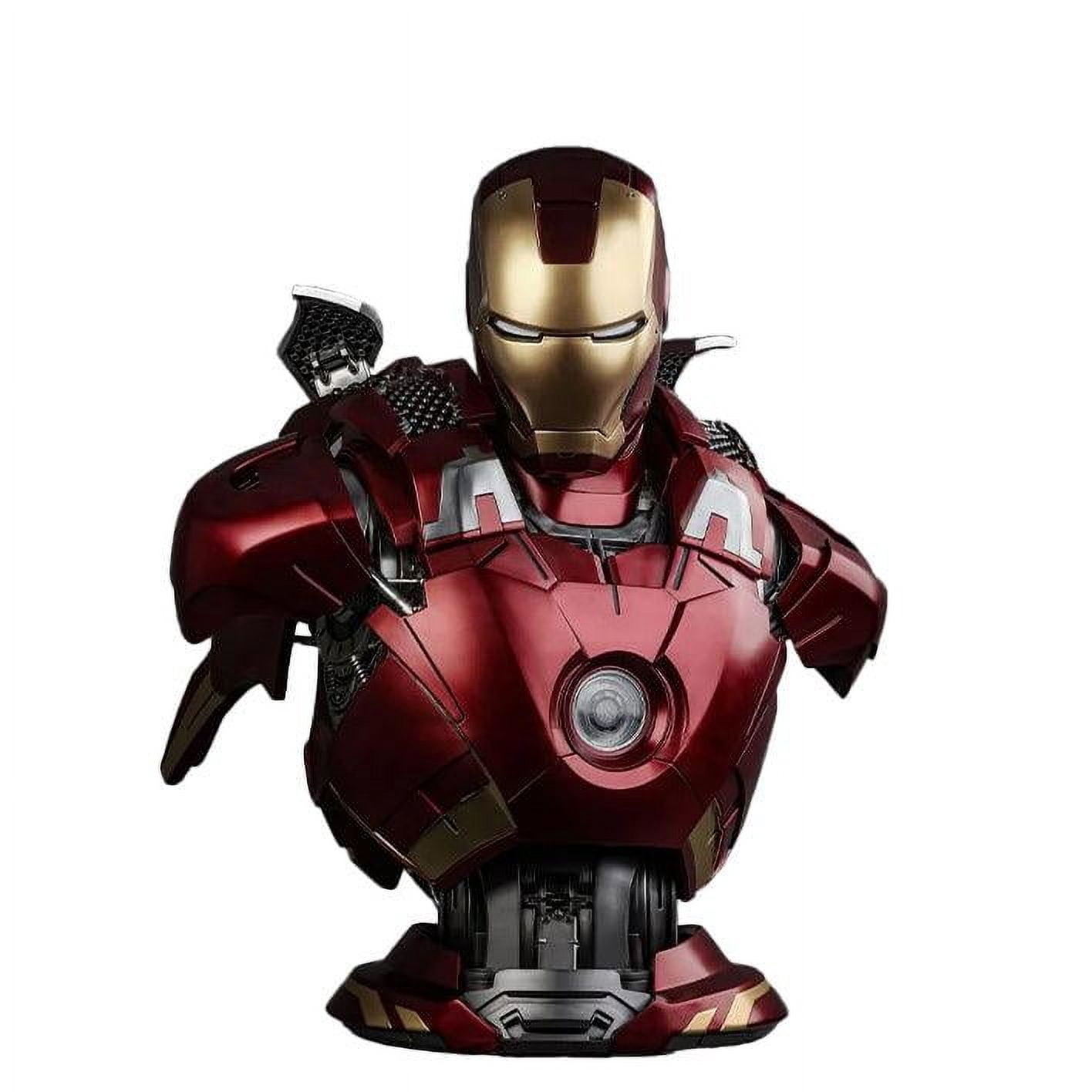 Marvel Iron Man MK 7 Life Size Bust Statue by Queen Studios - Walmart.com