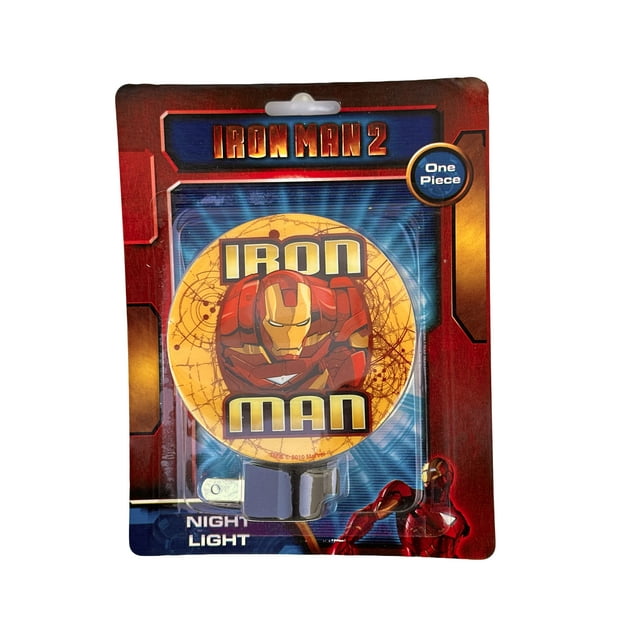 Marvel Iron Man Marvel Night Light ( Plug In ) - Kids Night Light ...