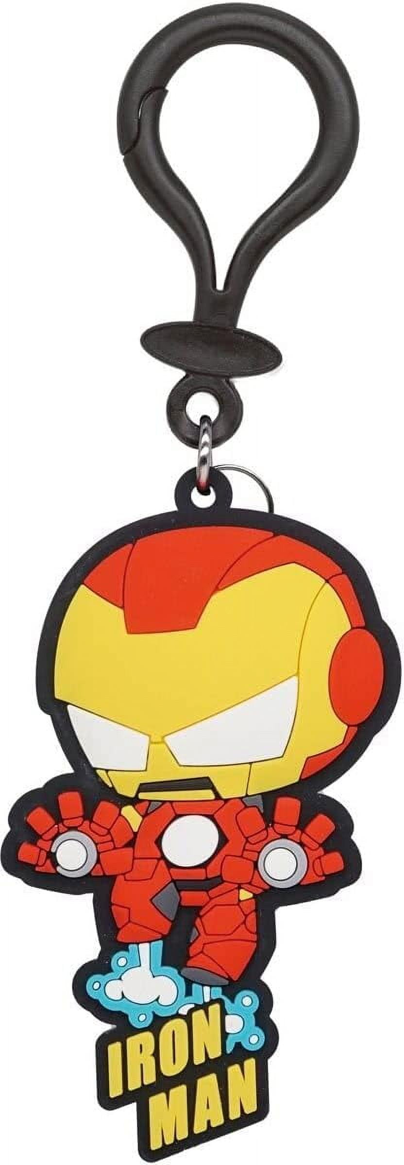 Marvel Iron Man Soft Touch Bag Clip - Marvel Iron Man Backpack ...