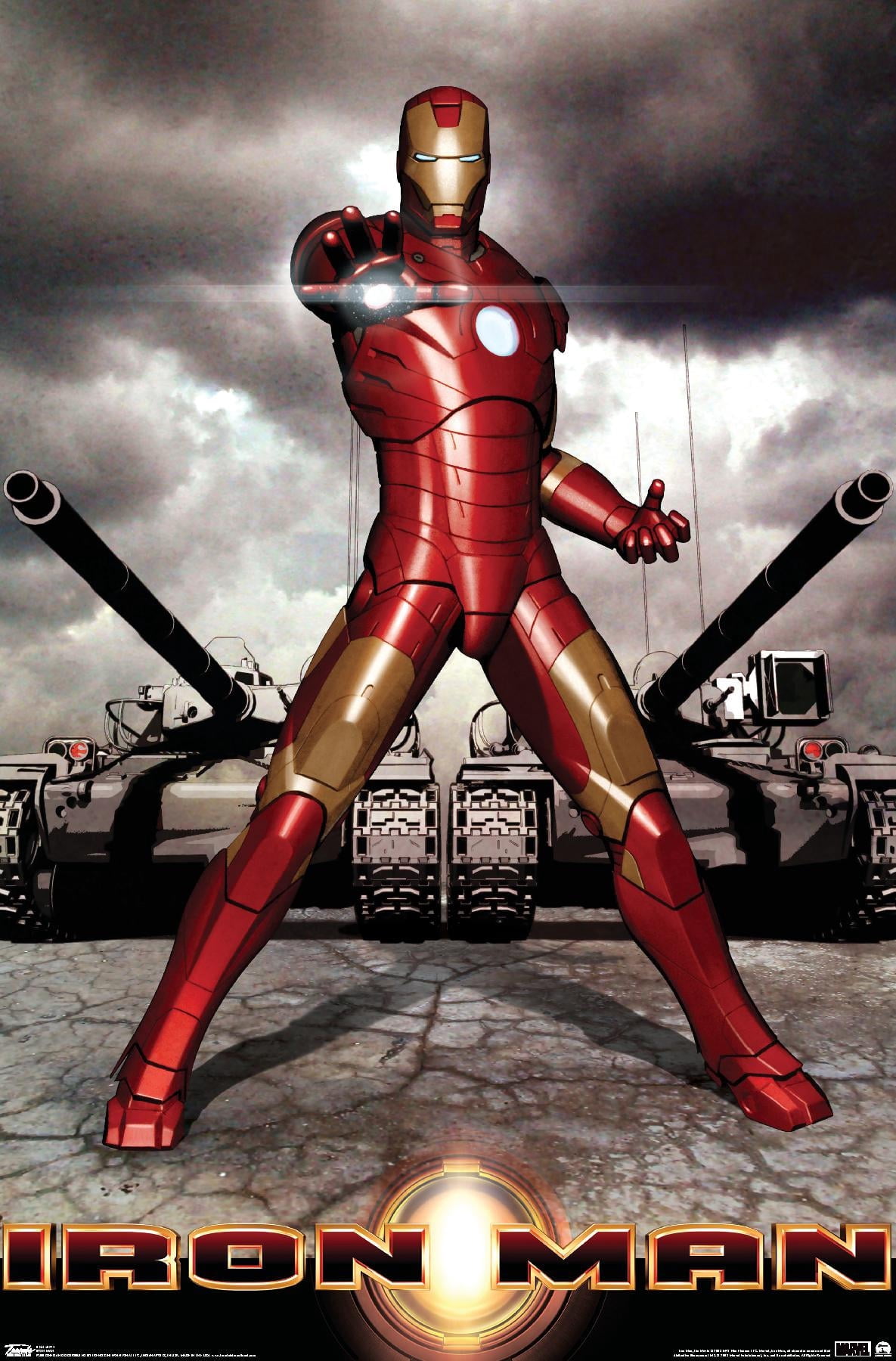 Marvel Iron Man - Tanks Wall Poster, 22.375" x 34" - Walmart.com