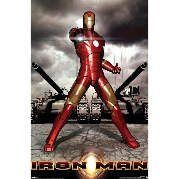 Marvel Iron Man - Tanks Wall Poster, 22.375" x 34" - Walmart.com