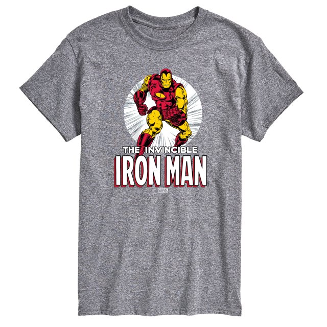 Marvel Iron Man - The Invincible Iron Man - Men's Short Sleeve Graphic ...