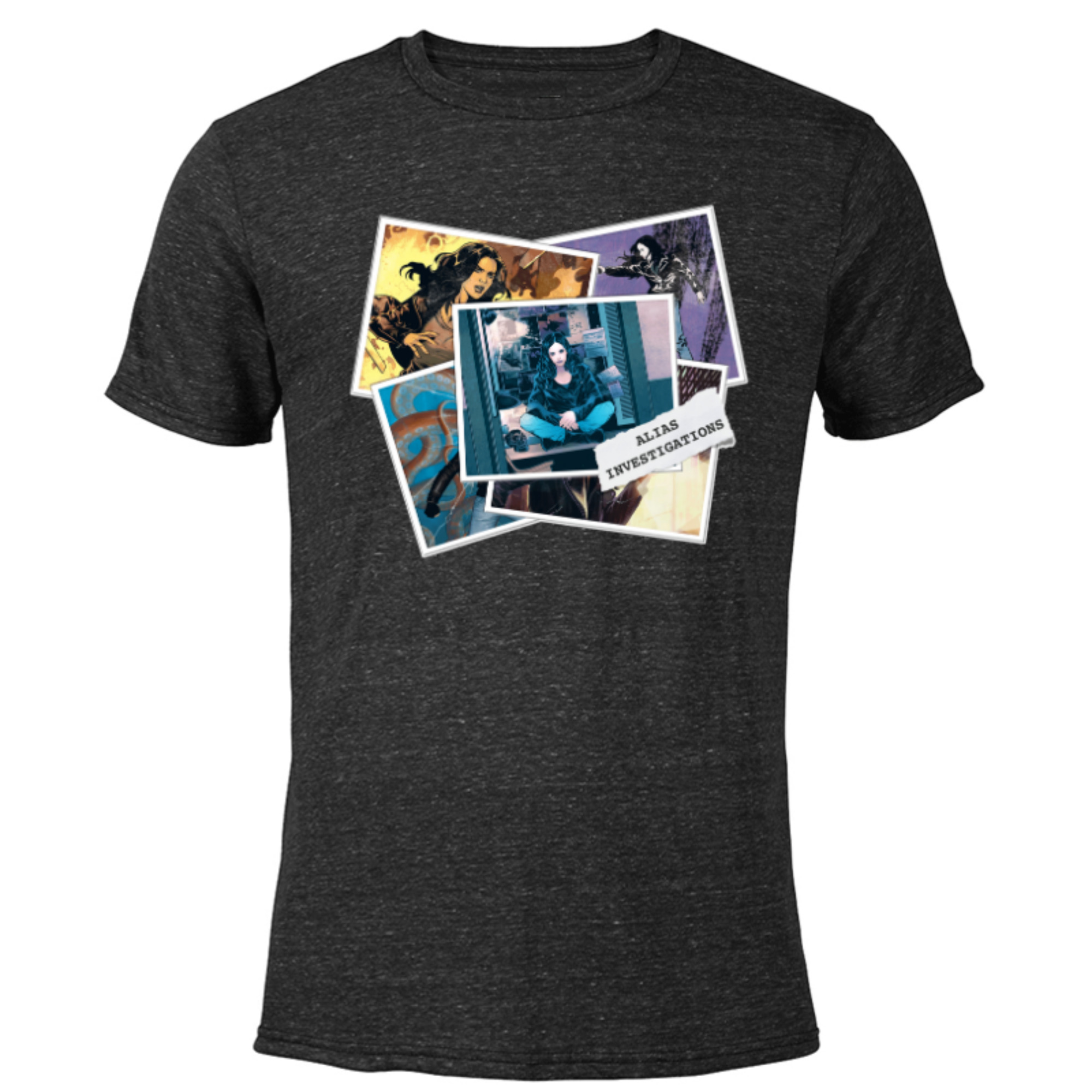 Marvel Jessica Jones Alias Investigations Photos - Short Sleeve Blended ...