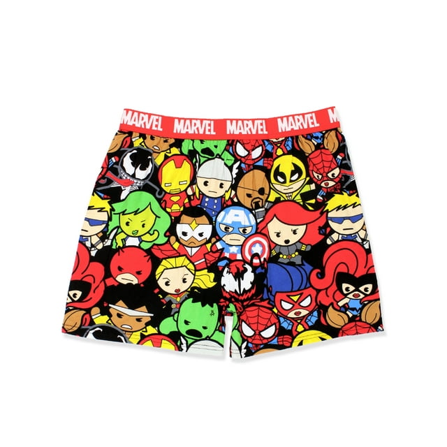 Marvel Kawaii Avengers Superheroes Men's Male Boxer Shorts 17KW001MBXYT ...