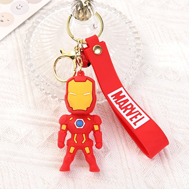 Marvel Keychain Pendant Doll Superhero School Bag Pendant Vengeance ...