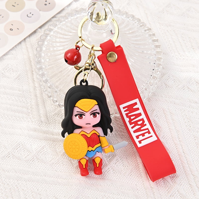 Marvel Keychain Pendant Doll Superhero School Bag Pendant Vengeance ...