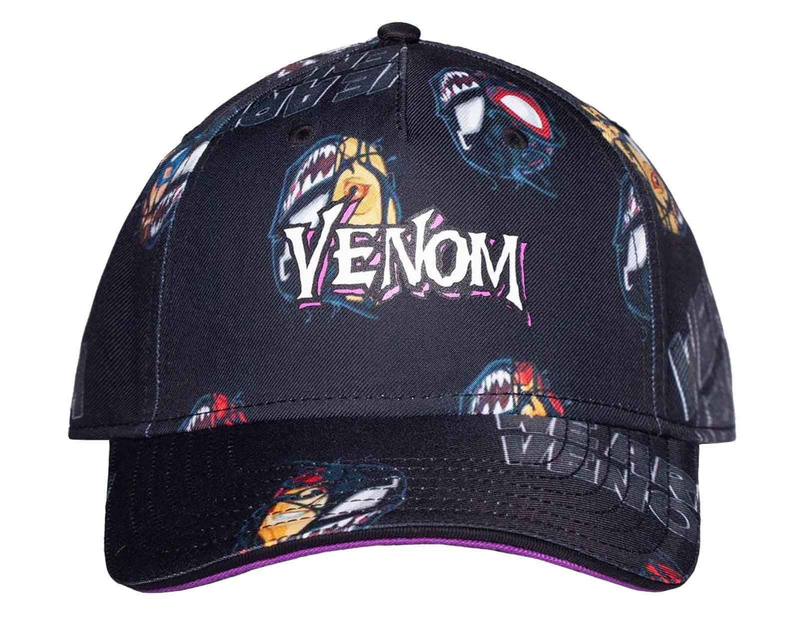 Marvel Kids Baseball Cap Venom All over print new Official Black ...