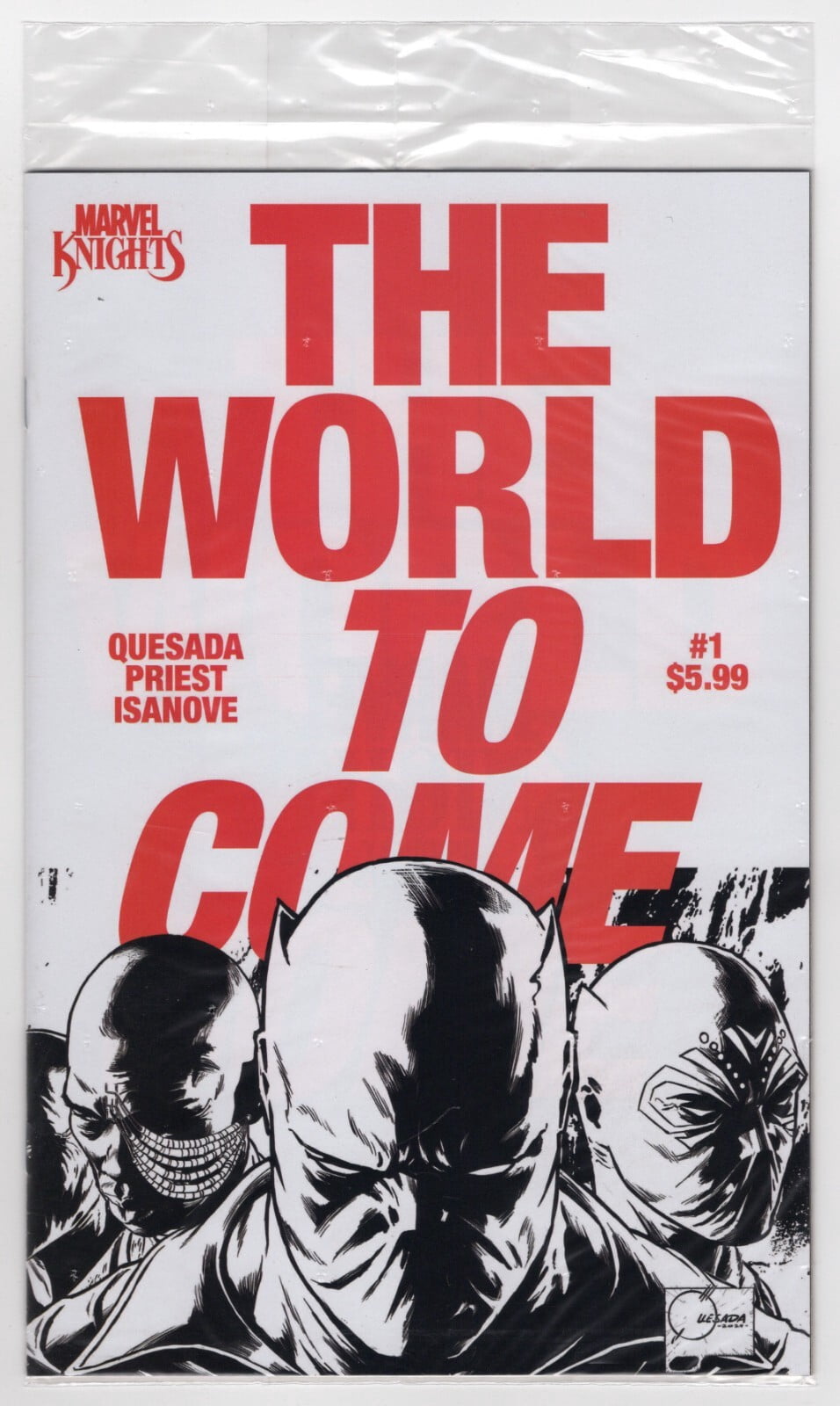 Marvel Knights: The World to Come #1J (in bag) VF ; Marvel Comic Book ...