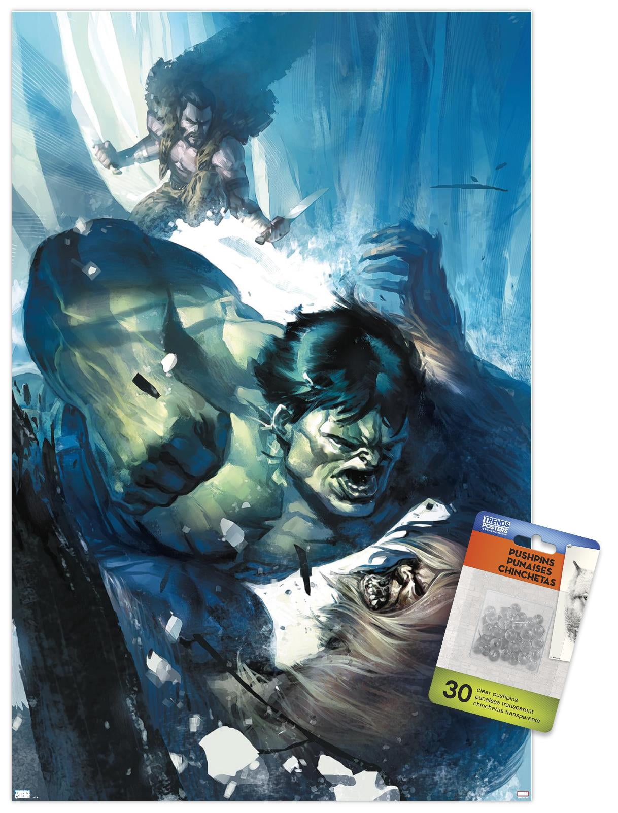 Marvel Kraven The Hunter - Incredible Hulk #11 Wall Poster with Push ...