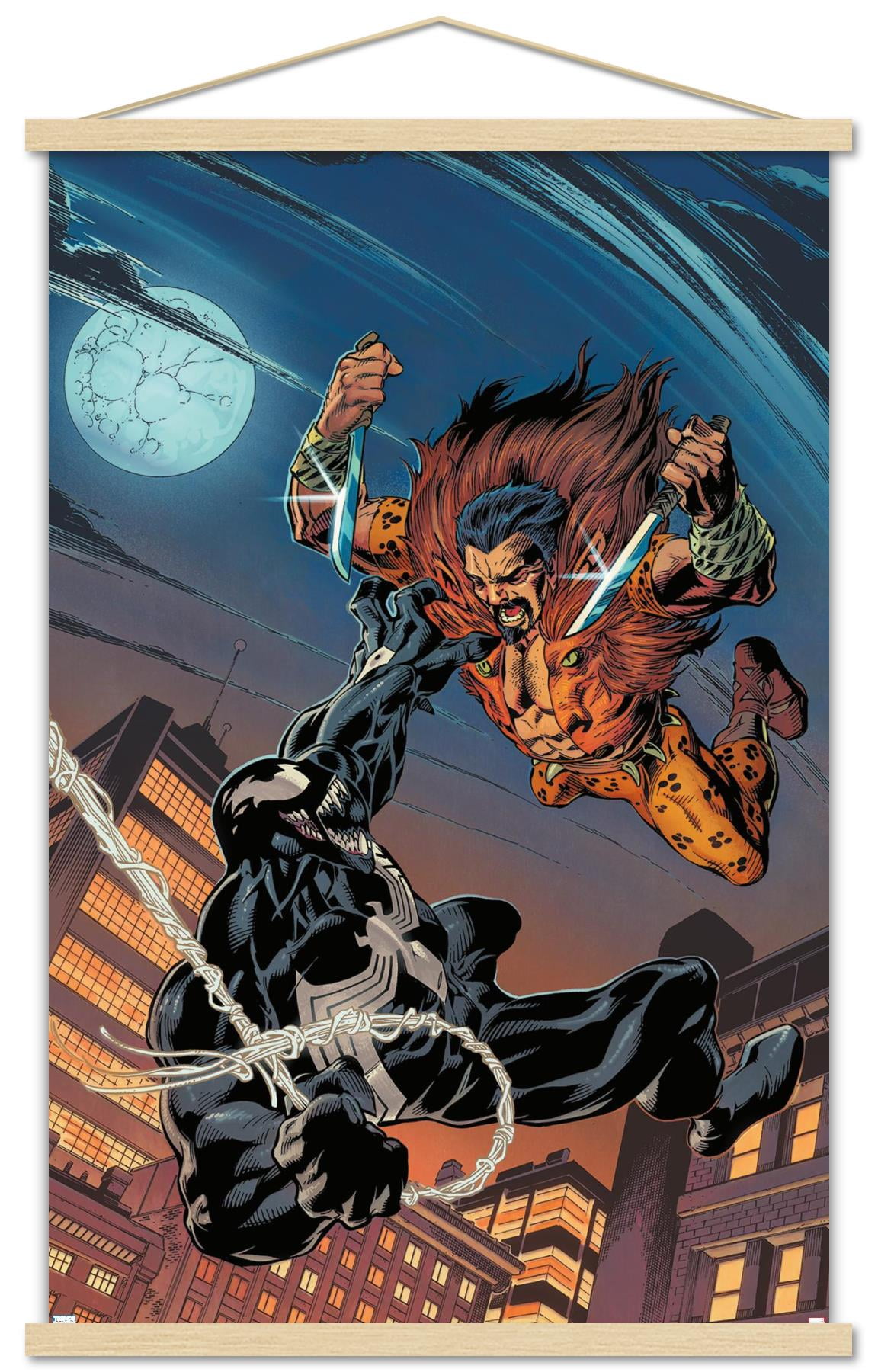 Marvel Kraven The Hunter - Venom #158 Wall Poster with Magnetic Frame ...