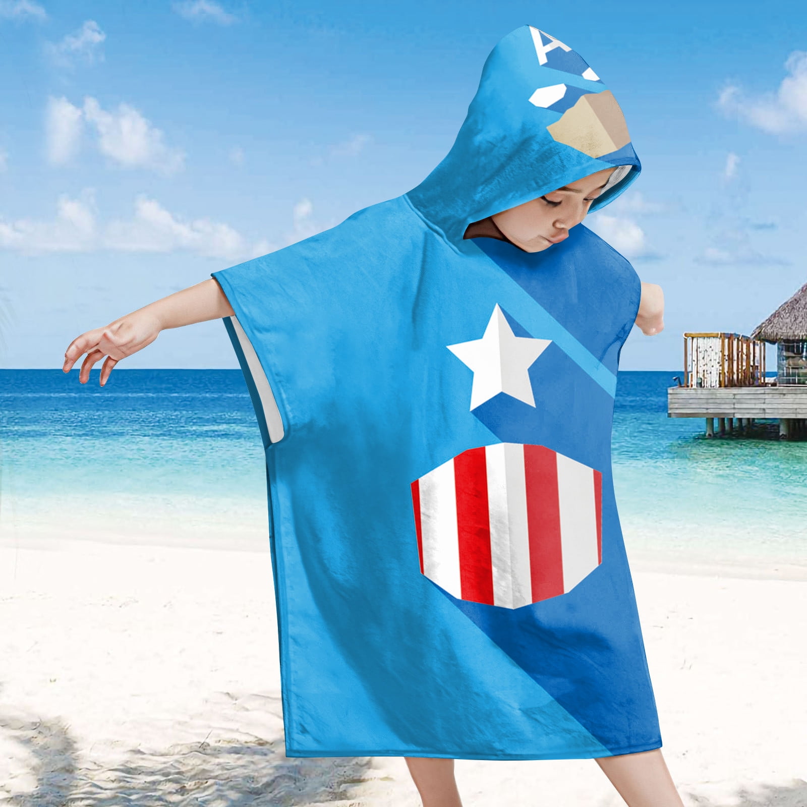 Marvel Legends Avengers Boys & Girls Hooded Bathrobe Miles Gwen Spider ...