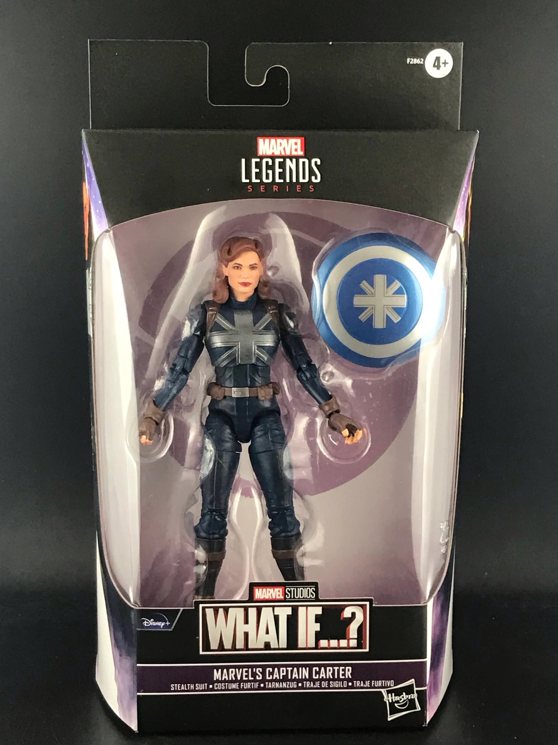 Marvel Legends Captain Carter Action Figure for Playgrounds - Walmart ...