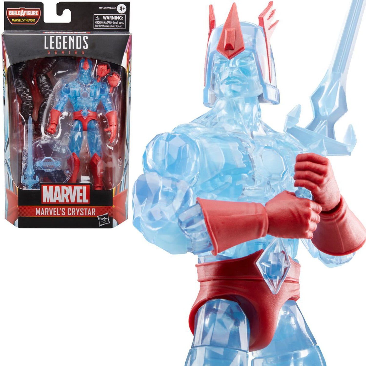 Hasbro Marvel Legends Crystar 6-Inch Action Figure, Poseable ...