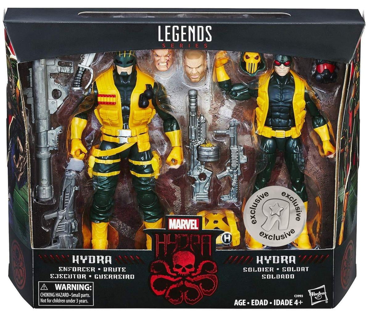Marvel Legends Hydra Soldier and Hydra Enforcer Toys R Us Exclusive ...