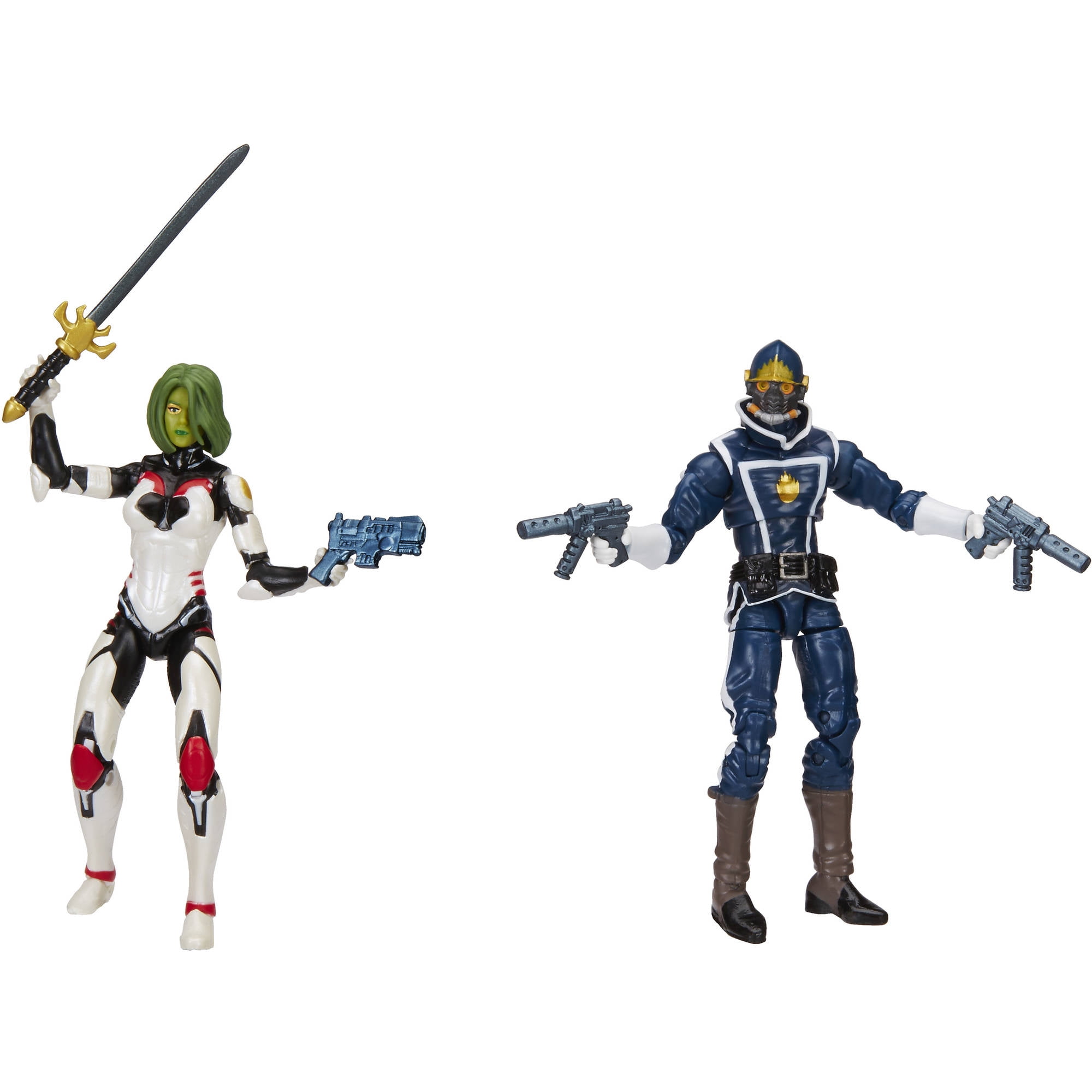 Marvel Legends Gamora & Star Lord Action Figure 2-Pack - Walmart.com
