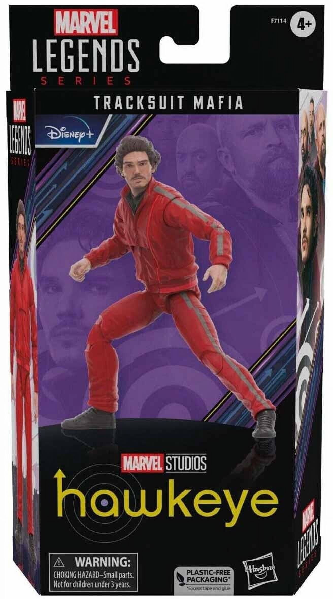 Marvel Legends Hawkeye Tracksuit Mafia Action Figure, 6 Inches ...