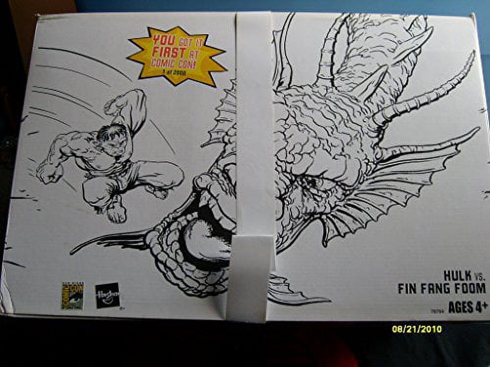 Hasbro Marvel Legends Hulk Fin Fang Foom 8-Pack Action Figures ...