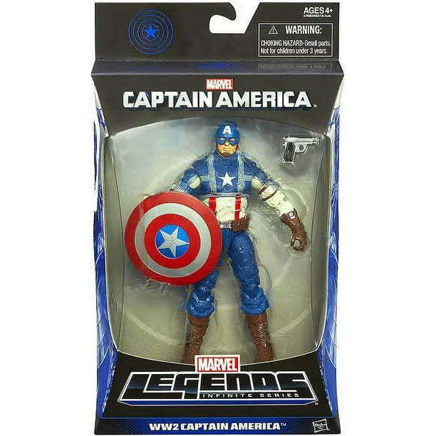 Marvel Legends Mandroid Series 1 WW2 Captain America Action Figure ...